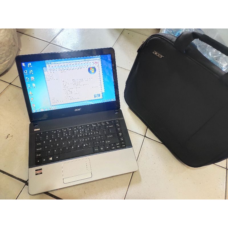 Jual LEPTOP ACER ASPIRE E1-421 AMD SEKEN SECOND BEKAS | Shopee Indonesia