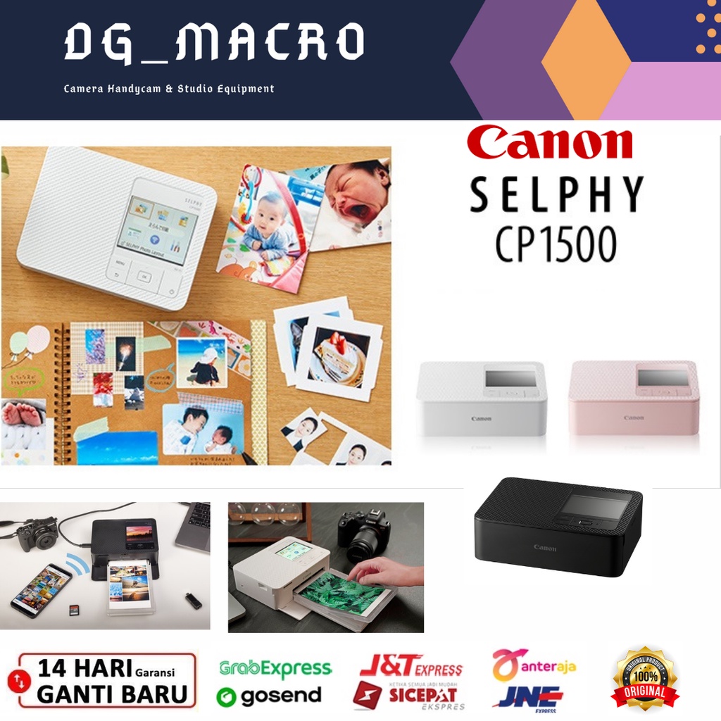 Jual Canon SELPHY CP1500 Compact Photo Printer | Shopee Indonesia