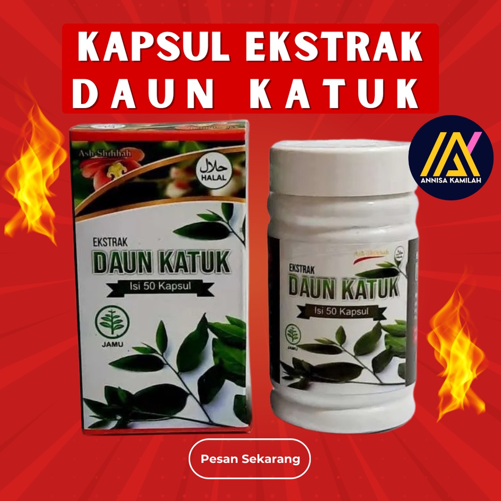 Jual Kapsul Extra Daun Katuk Ash-Shihhah Original - Ekstrak Daun Katuk 50 Kapsul - Pelancar Asi ...