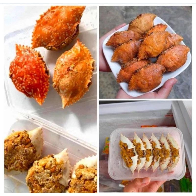 Jual Kepiting frozen telur kepiting buncit isi 10 pcs kemasan box ...