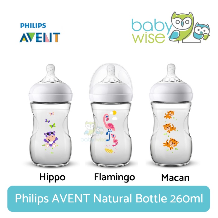 Jual Philips AVENT Natural Bottle 260ml - Botol Susu Anak Bayi | Shopee ...