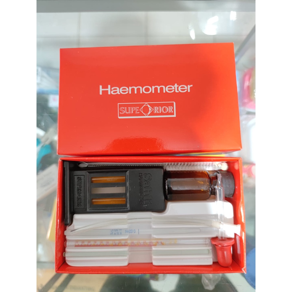 Jual Alat Cek Haemoglobin / HB Sahli / Haemometer Superior | Shopee ...