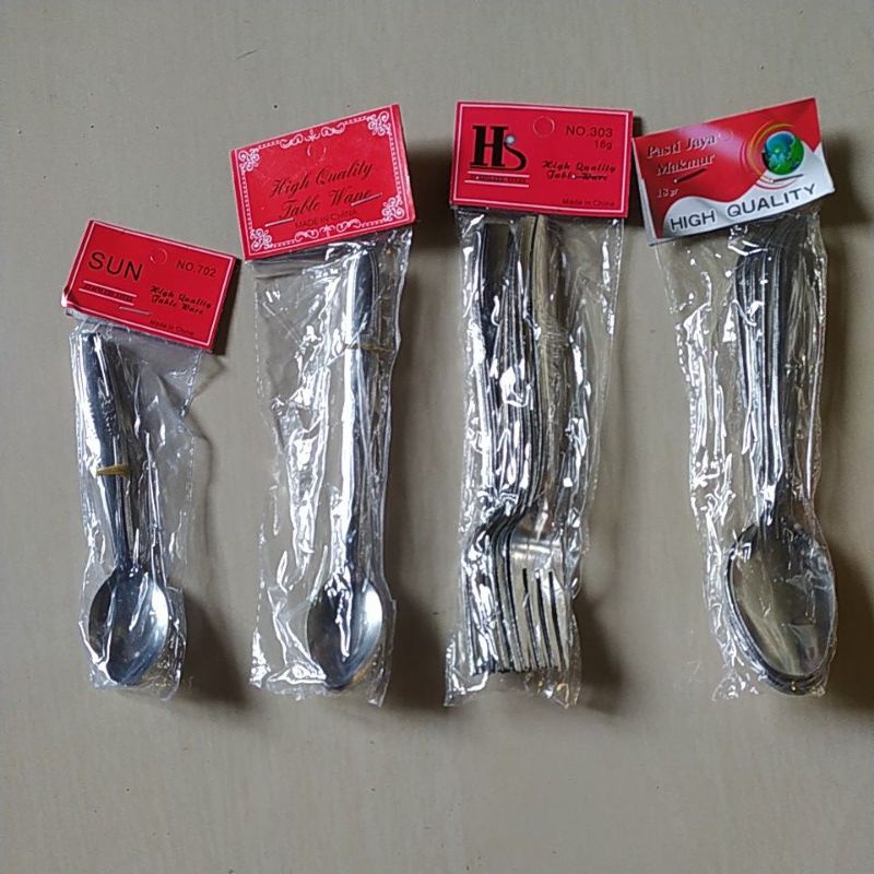 Jual Sendok makan, sendok es teh panjang,sendok kopi pendek, sendok ...