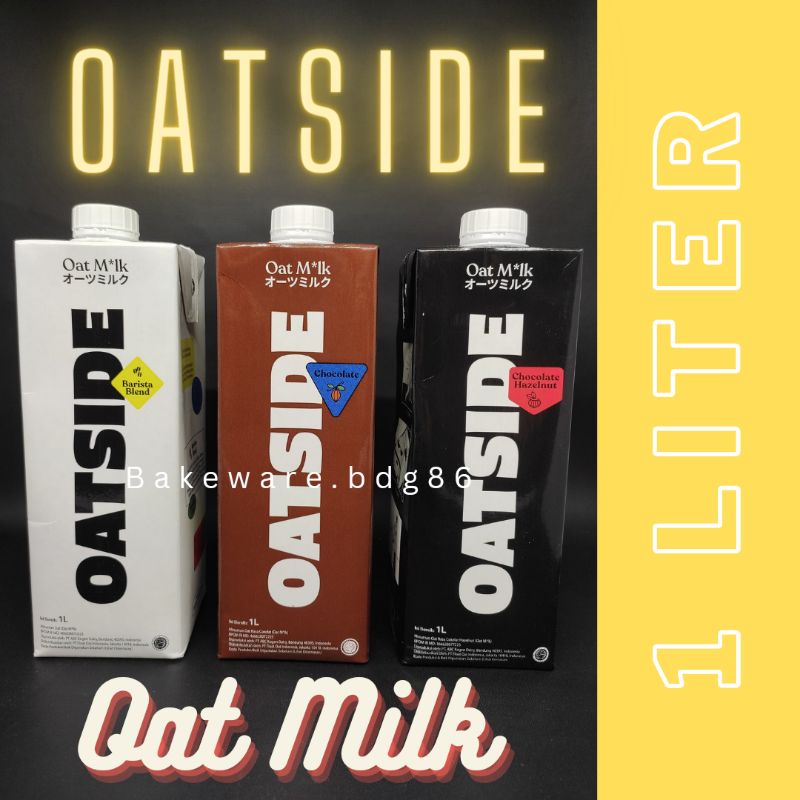 Jual OATSIDE OATMILK 1 LITER / SUSU GANDUM / SUSU OAT BARISTA BLEND ...