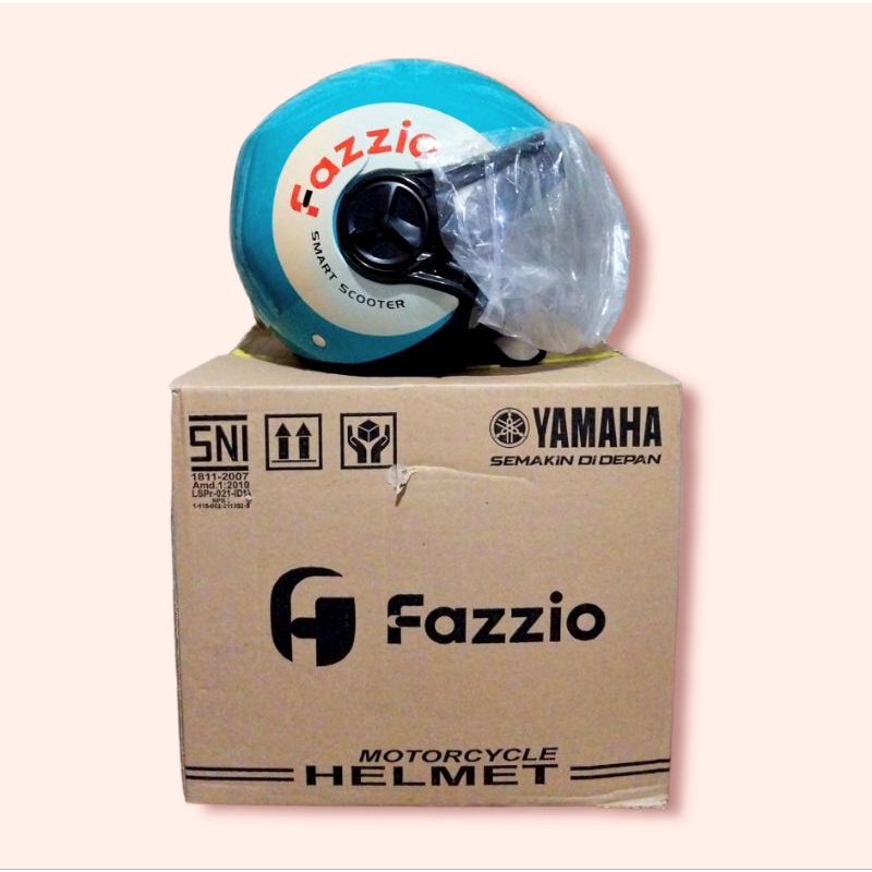 Jual Yamaha Fazzio Helm Yamaha Fazzio Retro Bogo Original | Shopee ...