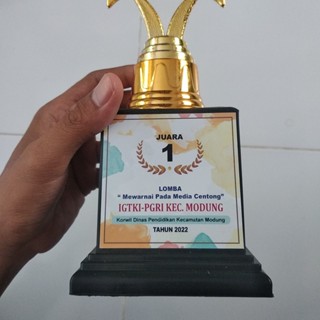 Jual Stiker Trophy, Stiker Piala, Stiker Cinderamata Custom | Shopee ...