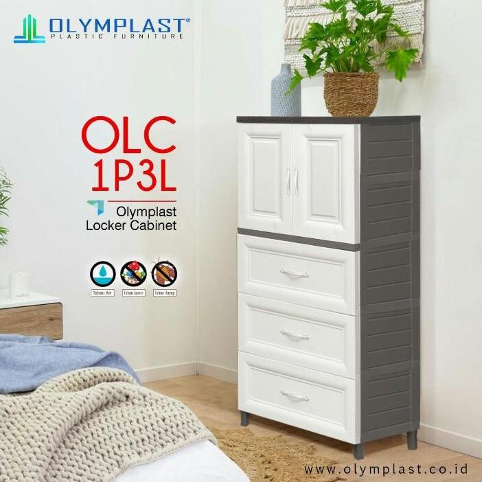 Jual Olymplast OLC 1P3L Lemari Cabinet Laci Drawer Locker Plastik 1 ...