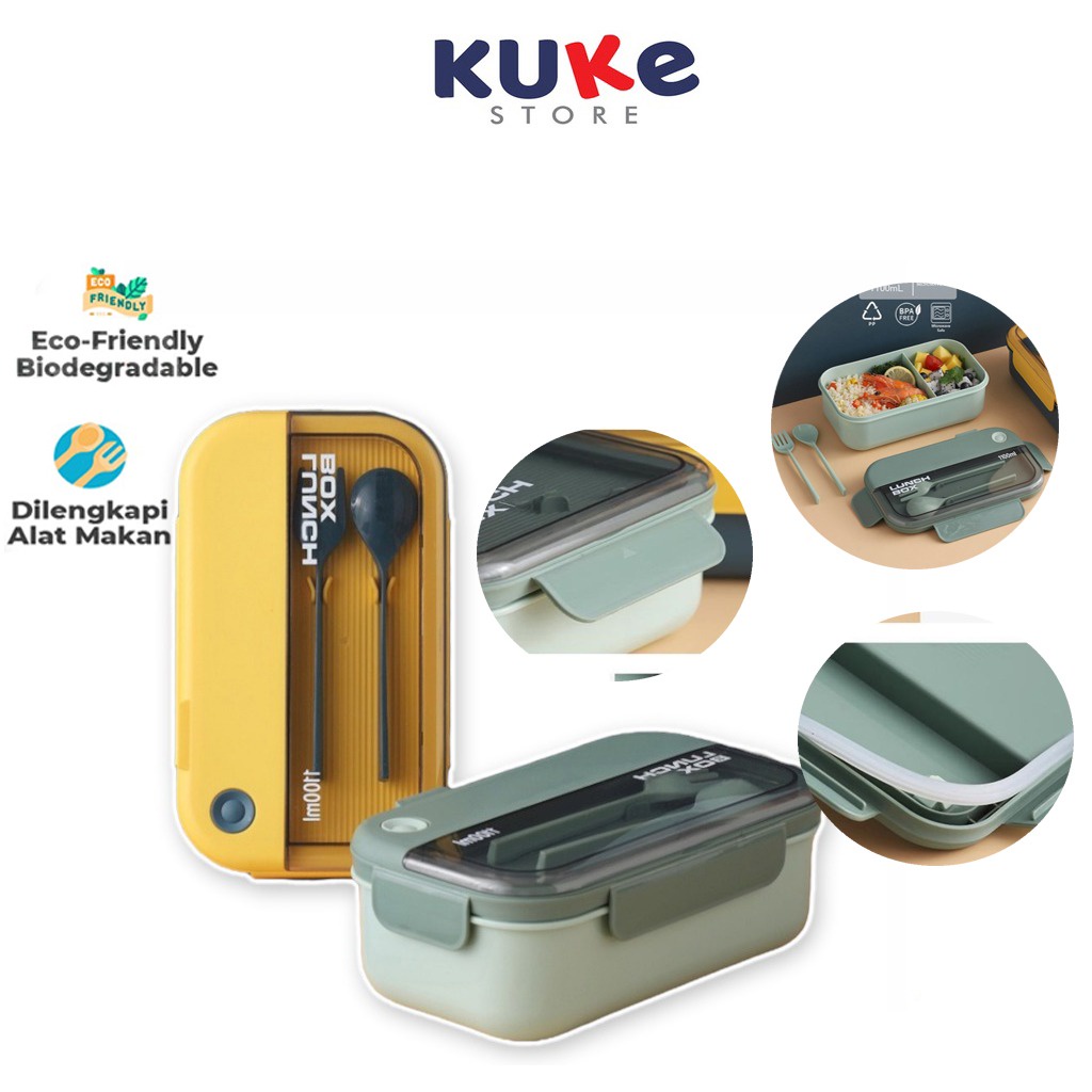 Jual KUKE Lunch Box Transparant Tempat Makan YAKADA 1100ML Kotak Makan ... Jual KUKE Lunch Box Transparant Tempat Makan YAKADA 1100ML Kotak Makan ...