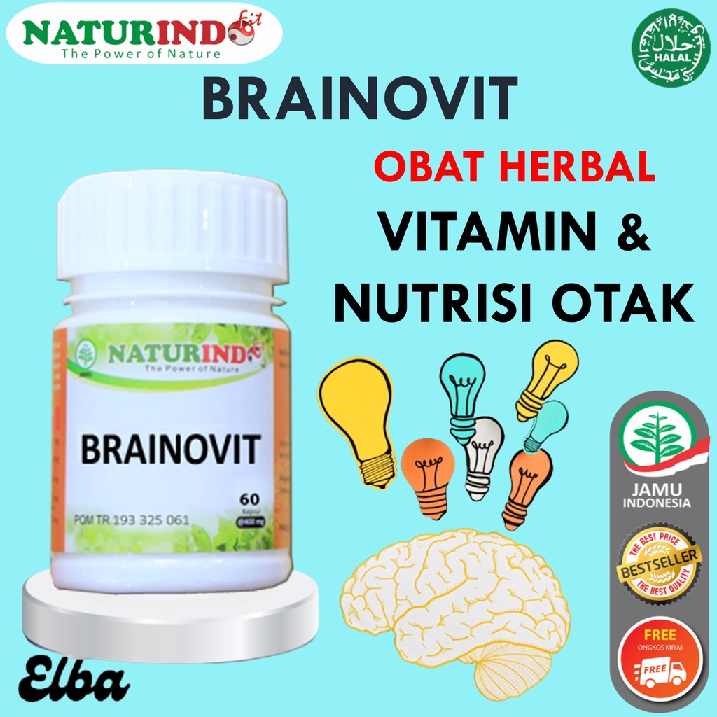 Jual Obat Herbal Vitamin Kecerdasan Otak Anak Dewasa Nutrisi Daya Ingat ...
