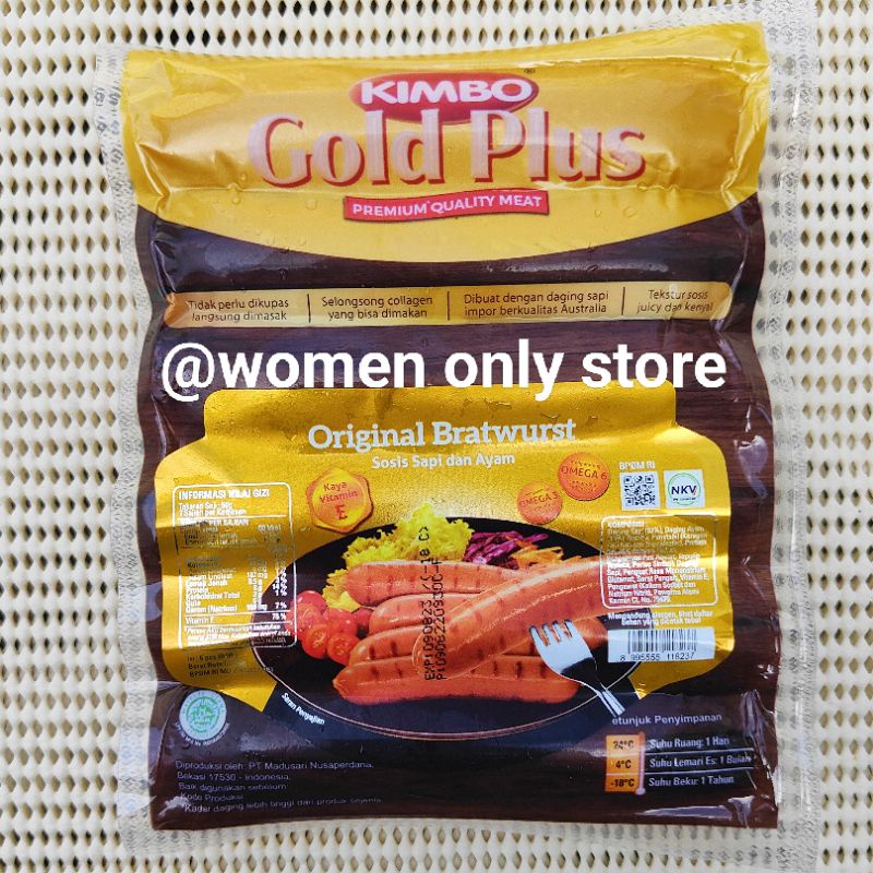 Jual Kimbo Gold Plus Bratwurst Sosis | Shopee Indonesia
