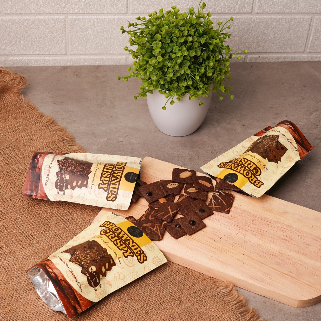Jual BROWNIES CRISPY / BROWNIES CHIPS / KERIPIK BROWNIES / BROWNIES ...