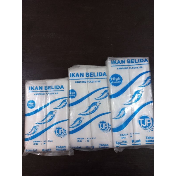 Jual Plastik Pe Es Balon Es Lilin Merk Ikan Belida Shopee Indonesia