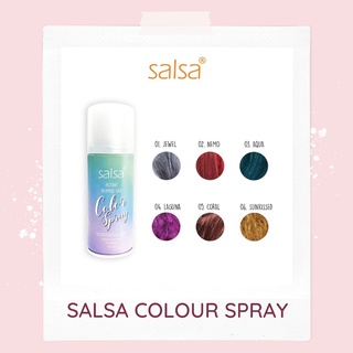 Jual SALSA COLOUR SPRAY-SALSA COLOR SPRAY PEWARNA RAMBUT | Shopee Indonesia
