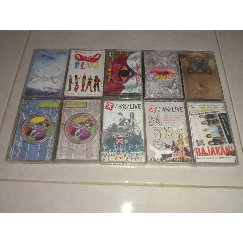Jual BACA DESKRIPSI! [PAKET] Kaset Pita Slank (10 album) | Shopee Indonesia