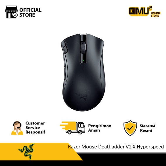 Jual Razer Mouse Deathadder V2 X Hyperspeed | Shopee Indonesia