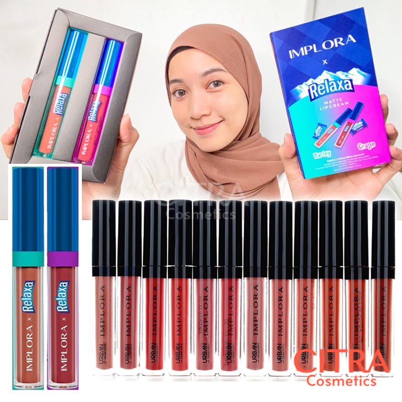 Jual Citra Cosmetik - Implora Urban Lip Cream Matte Krim Terbaru ...