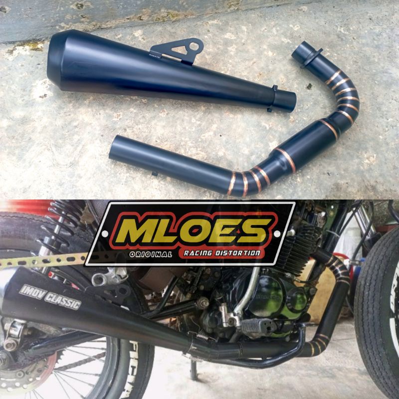 Jual KNALPOT JAPSTYLE BOOM tiger, megapro, thunder, verza, scorpio ...