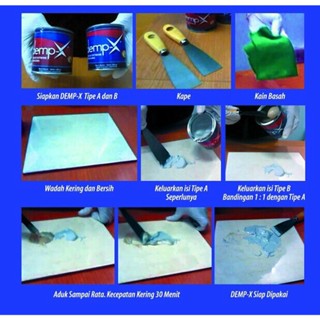 Jual Plamir Demp X 5Kg - Dempul Extreme - Lem Epoxy 2Komponen | Shopee ...