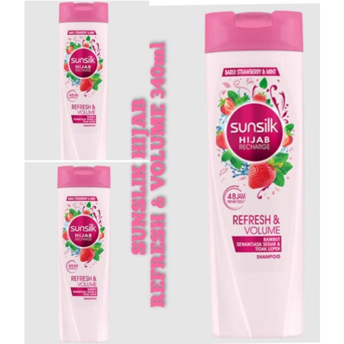 Jual Sunsilk Hijab Recharge Refresh Shampo 170ml & 340ml | Shopee Indonesia