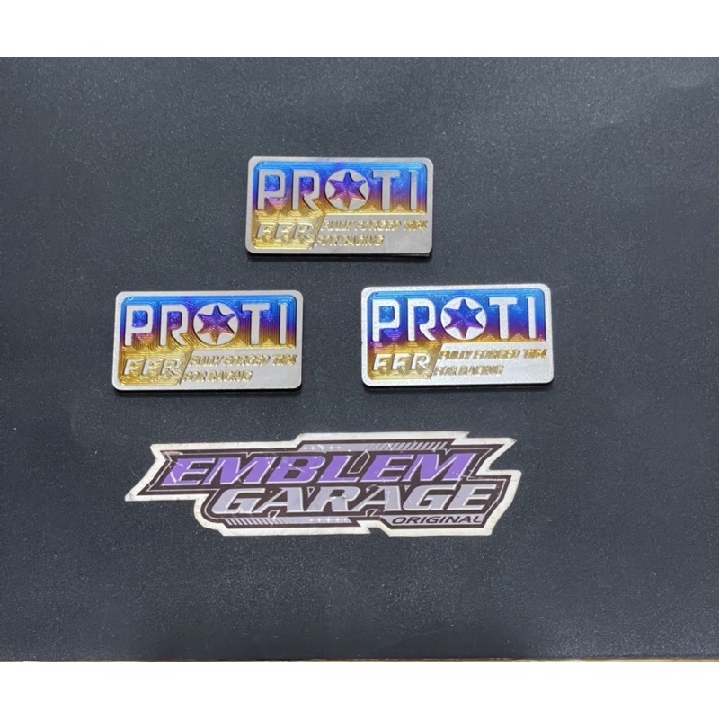 Jual Emblem PROTI Sensor Titanium Vietnam Original | Shopee Indonesia