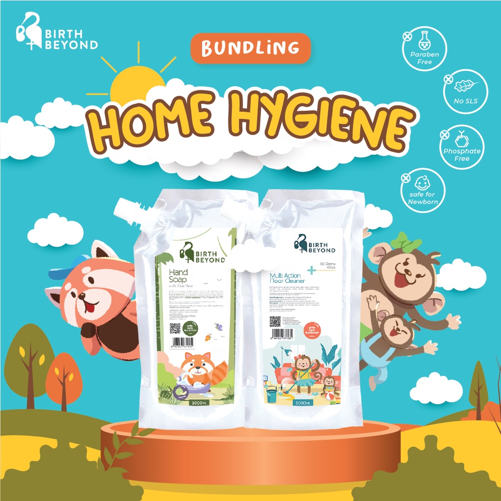 Birth Beyond Home Hygiene Cairan Pembersih Lantai - Sabun Cuci Tangan ...