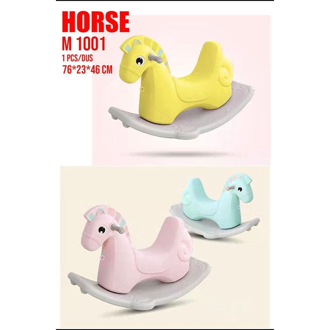 Jual ROCKING HORSE MAINAN ANAK KUDA KUDAAN MOLION SPEEDS M1001, M1002 ...