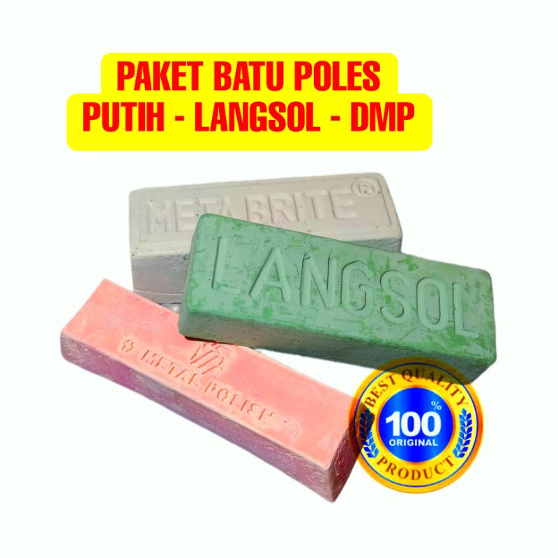 Jual PAKET BATU POLES DASAR SAMPAI FINISHING (PUTIH-LANGSOL-DMP ...