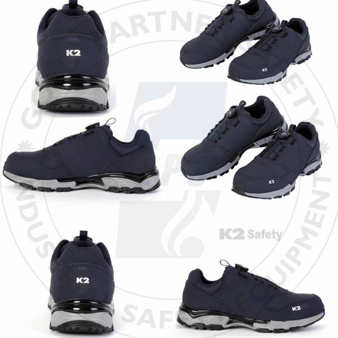Jual Sepatu safety Shoes k2 original Safety Boa / Fastract Sistem Original | Shopee Indonesia