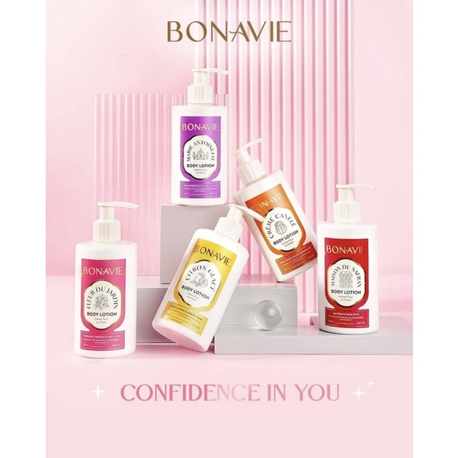 Jual BONAVIE Body Lotion Series 250 ml - Marie Antoinette Fleur de ...