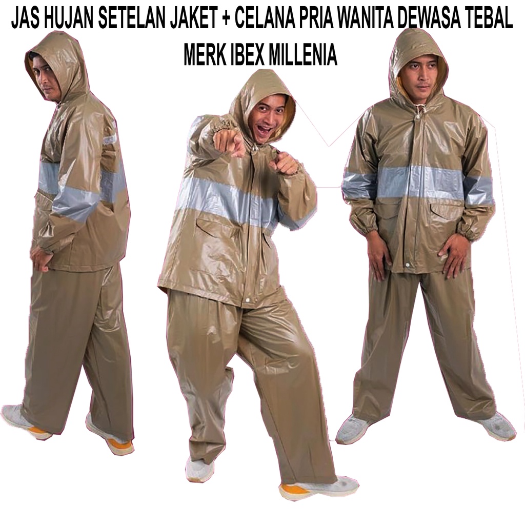 Jual Jas Jaz Mantel Jaket Celana Hujan Ujan Setelan Pria Perempuan Laki Laki Wanita Dewasa Motif ...