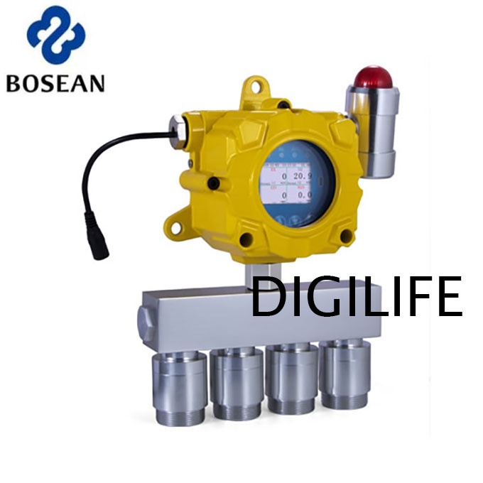 Jual Fixed Gas Detector Online H2S O2 CO EX 4in1 Bosean K-G60-S4 LEL KG60S4 Hydrogen Sulfide ...
