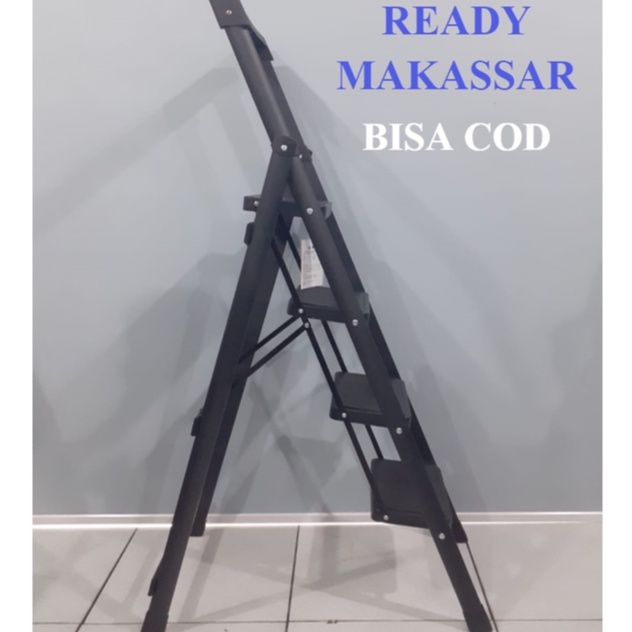 Jual TANGGA Lipat Besi Dengan Pegangan 4 PIJAKAN FOLDING LADDER ...