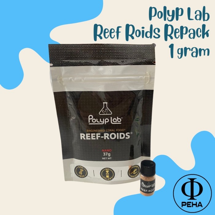 Jual Polyp Lab Reef Roids Nano Tester Pack 1 gram - PolypLab Reefroids ...