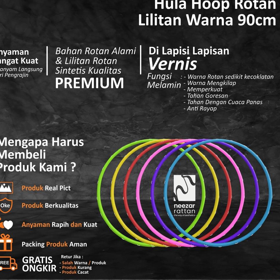 Jual Harga TERMURAAH.. Hula Hoop / hulahoop / hulahop / holahop Rotan 50, 60, 70, 80 dan 90 cm ...