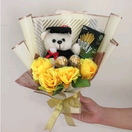Jual Buket sidang buket wisuda buket graduation | Shopee Indonesia