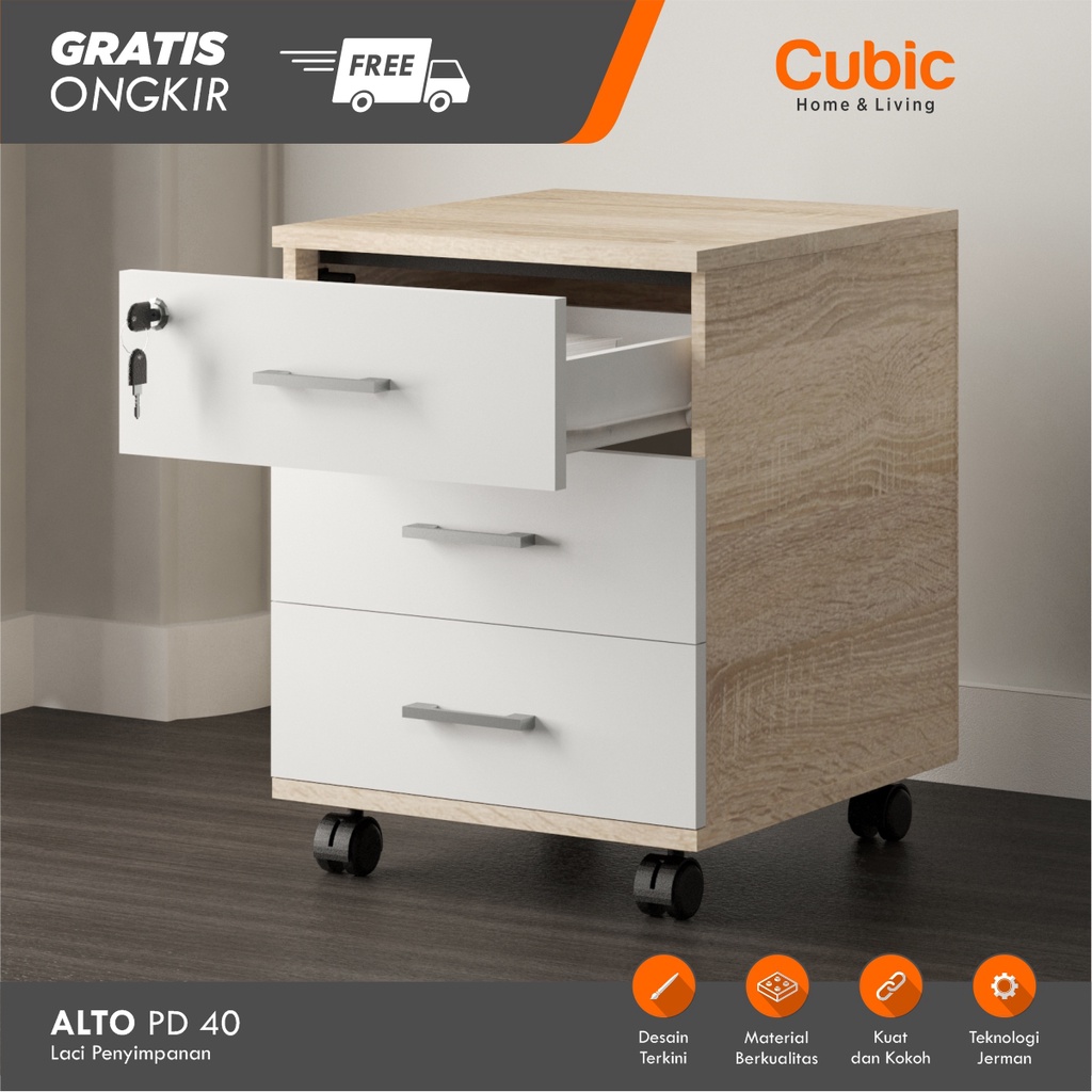 Jual Cubic Lemari Laci Penyimpanan / Nakas Ruang Kerja / YAGI ALTO PD ...
