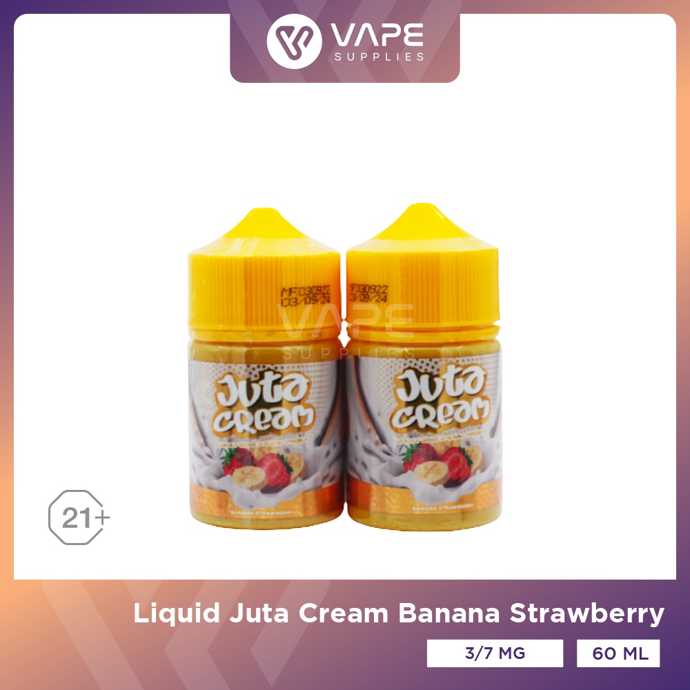 Jual Liquid Juta Cream Banana Strawberry 60ML by RSR Brew x Vape Boss ...
