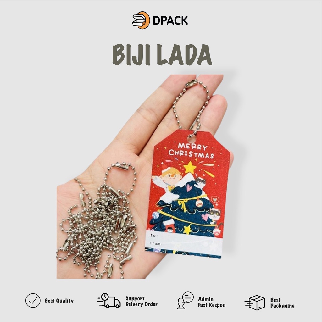 Jual Rantai Hang Tag | Rantai Biji Lada | Tali Rantai | Tali Hang Tag ...