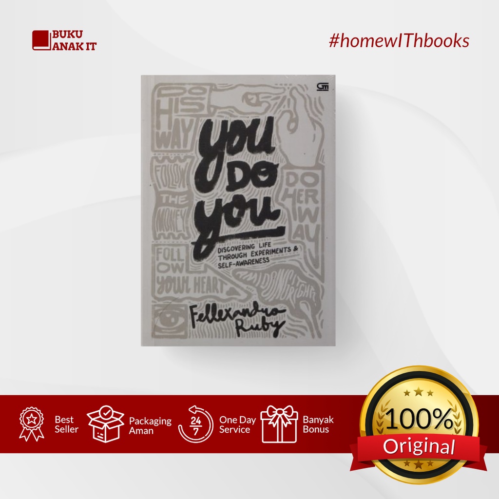 Jual BUKU YOU DO YOU: DISCOVERING LIFE THROUGH EXPERIMENTS & SELF ...