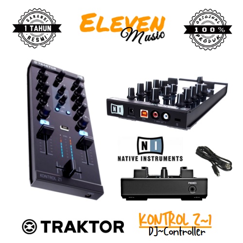 Jual Native Instruments Traktor Kontrol Z1 DJ Mixing Controller | Shopee Indonesia