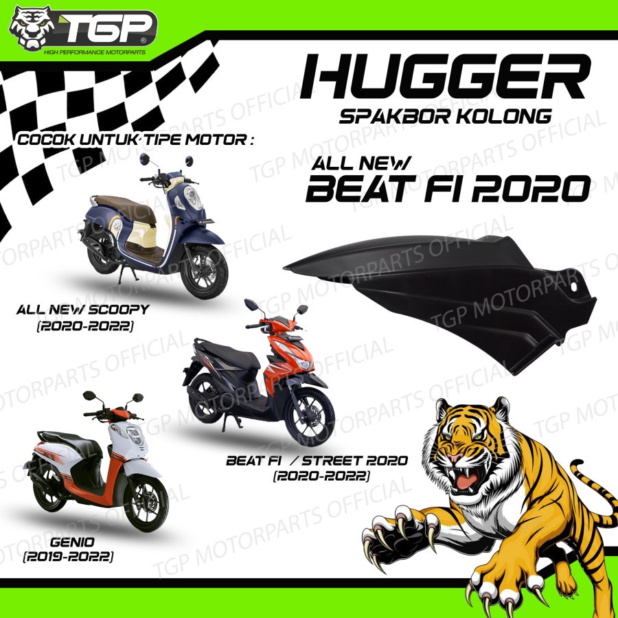 Jual TGP Hugger Spakbor Kolong Motor Honda Beat Fi Esp New - Honda Beat ...