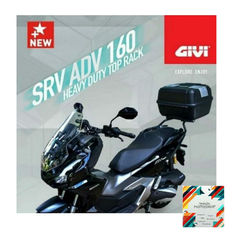 Jual Givi Breket Braket Box Motor Honda New ADV 160 Original | Shopee ...