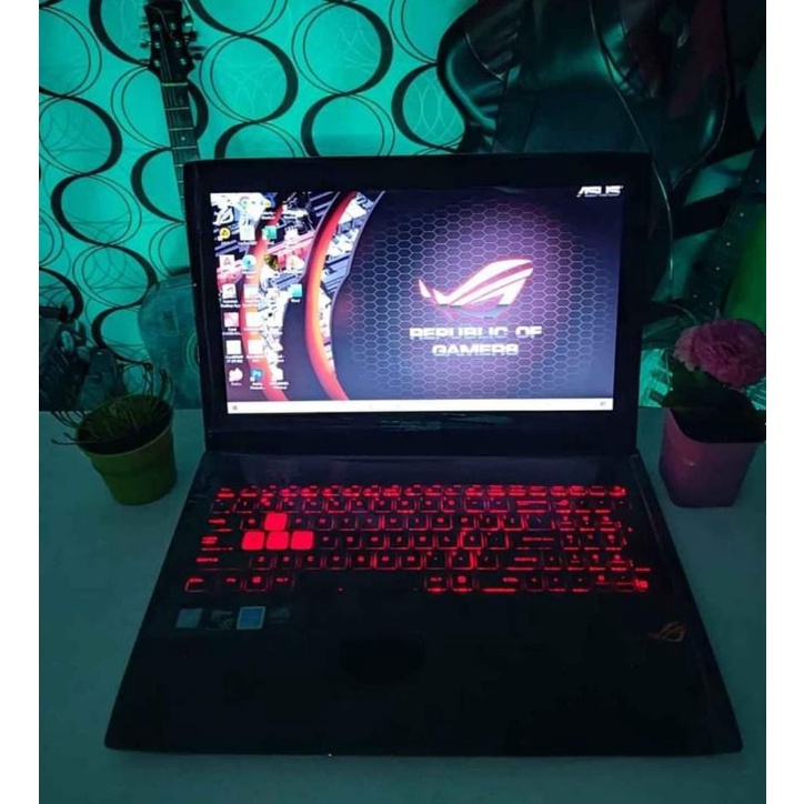 Jual Laptop Gaming Asus Rog Strix GL502VM Ram 16agb Dual Storage SSD ...