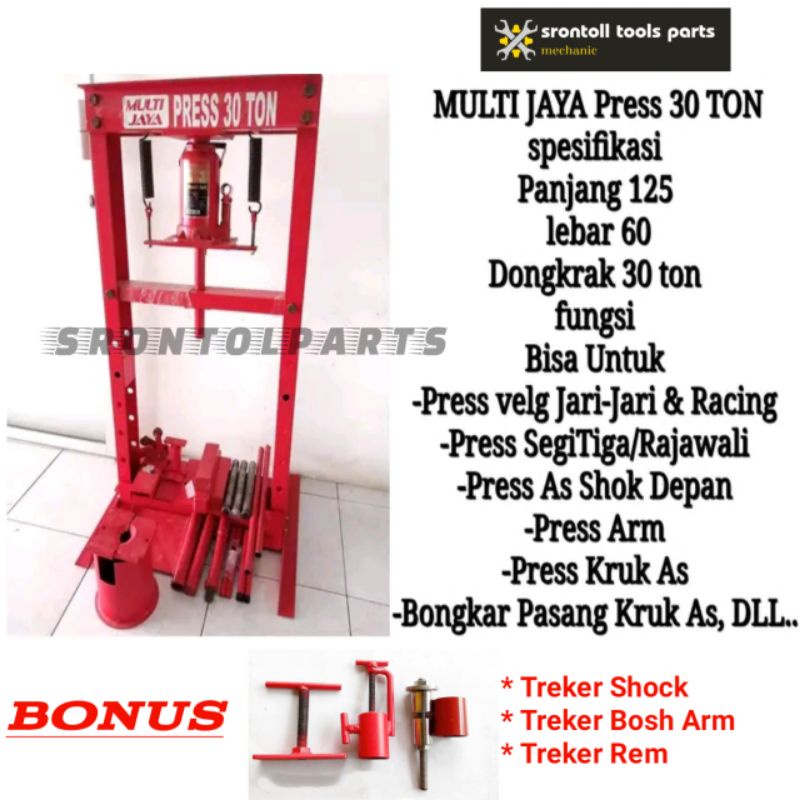 Jual Alat press pres velg pelek segitiga rajawali arm as shock depan ...