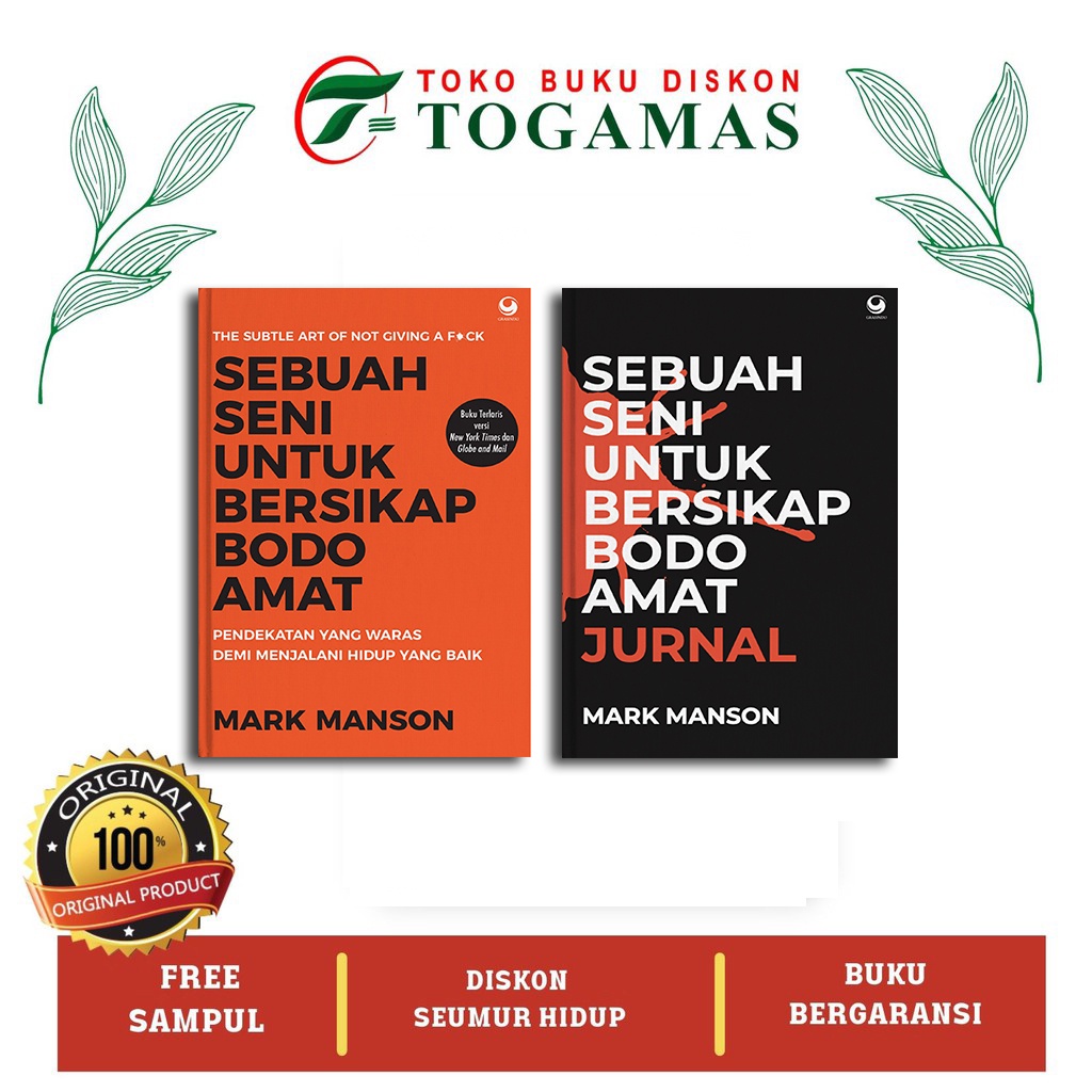 Jual JURNAL SEBUAH SENI UNTUK BERSIKAP BODO AMAT & SEBUAH SENI UNTUK BERSIKAP BODO AMAT - MARK ...