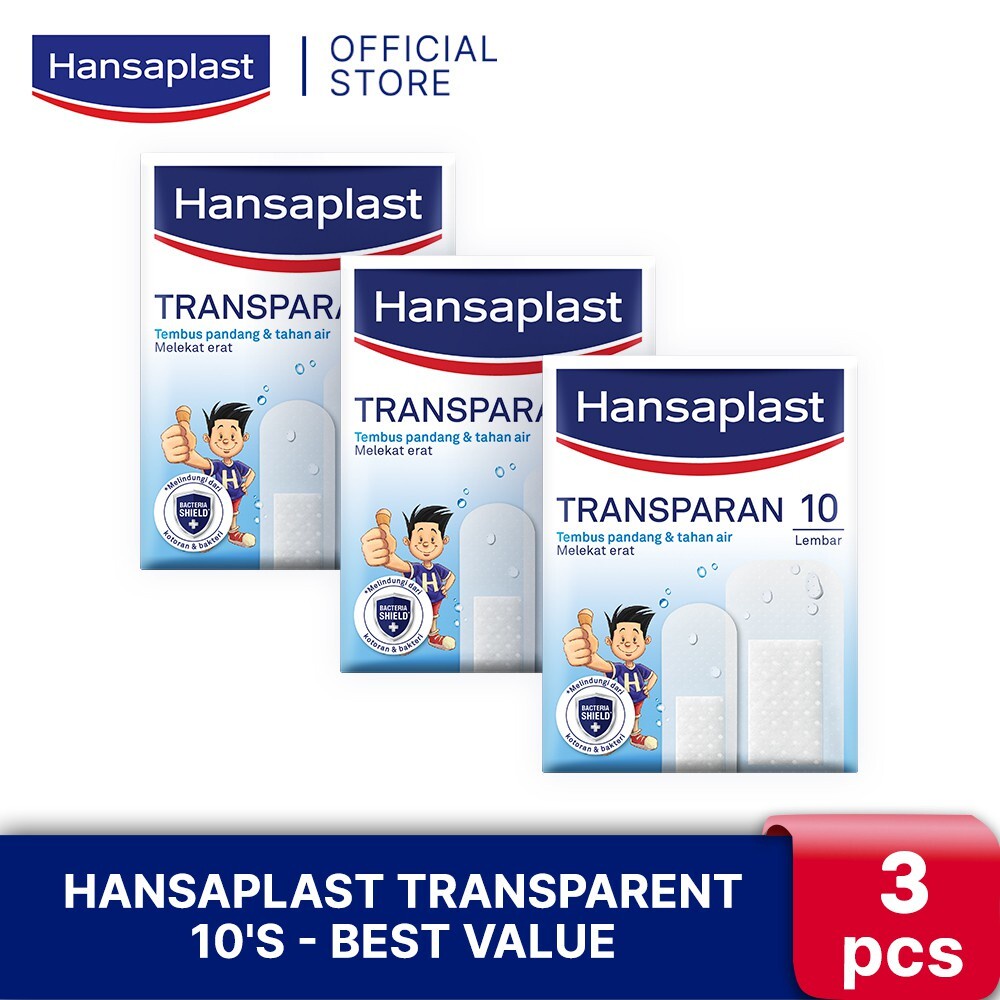 Jual Hansaplast Transparan Hansaplast Plastik Tensoplas Bening Plester ...