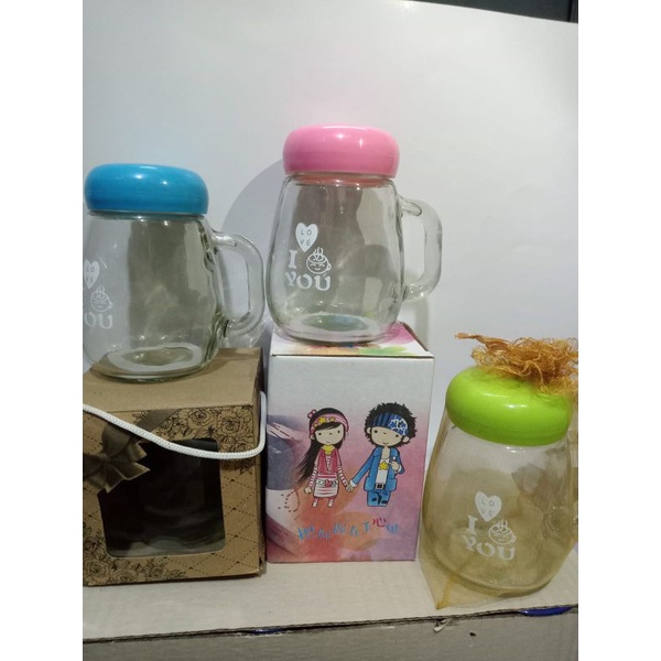 Jual MUG KACA / TUMBLER GELAS KACA / WOODEN GLASS / SOUVENIR GELAS KACA ...