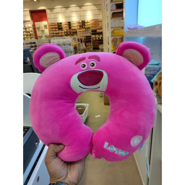 Jual disney pixar lotso collection u shaped neck pillow / bantal leher ... Jual disney pixar lotso collection u shaped neck pillow / bantal leher ...