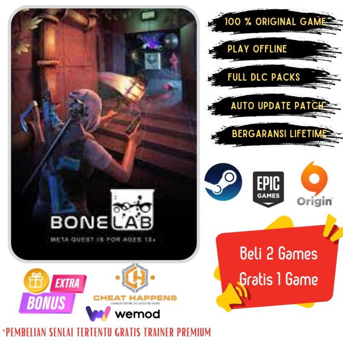 Jual BONELAB - Game PC Original Offline Only - DVD-DL | Shopee Indonesia