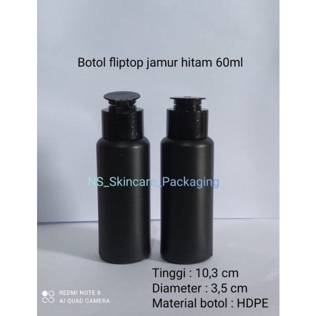 Jual Botol fliptop jamur 60ml hitam | Shopee Indonesia Jual Botol fliptop jamur 60ml hitam | Shopee Indonesia